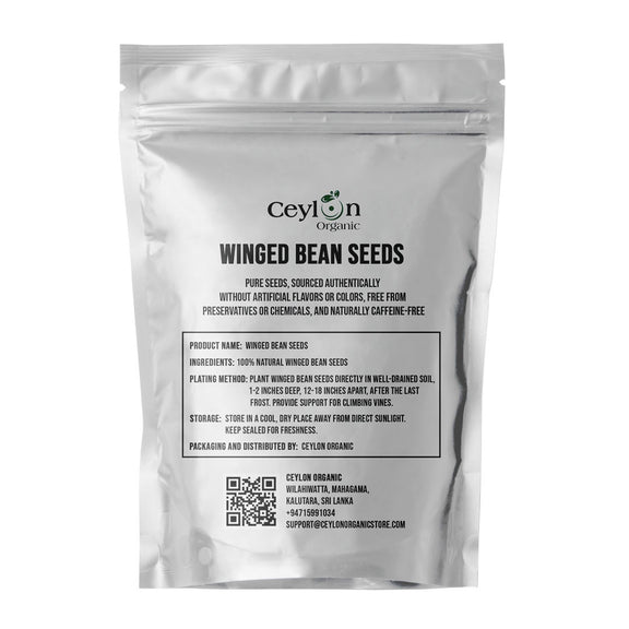 50+ Winged Bean Seeds - Easy to Grow, Nutritious, and Versatile | Ceyl ...
