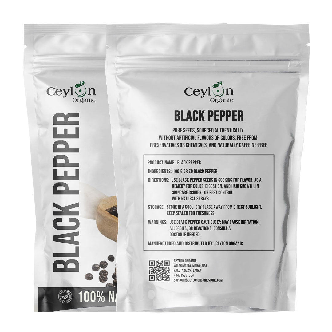 1kg+ Black Pepper Whole Peppercorns Organic Natural Pure Ceylon & Best ...