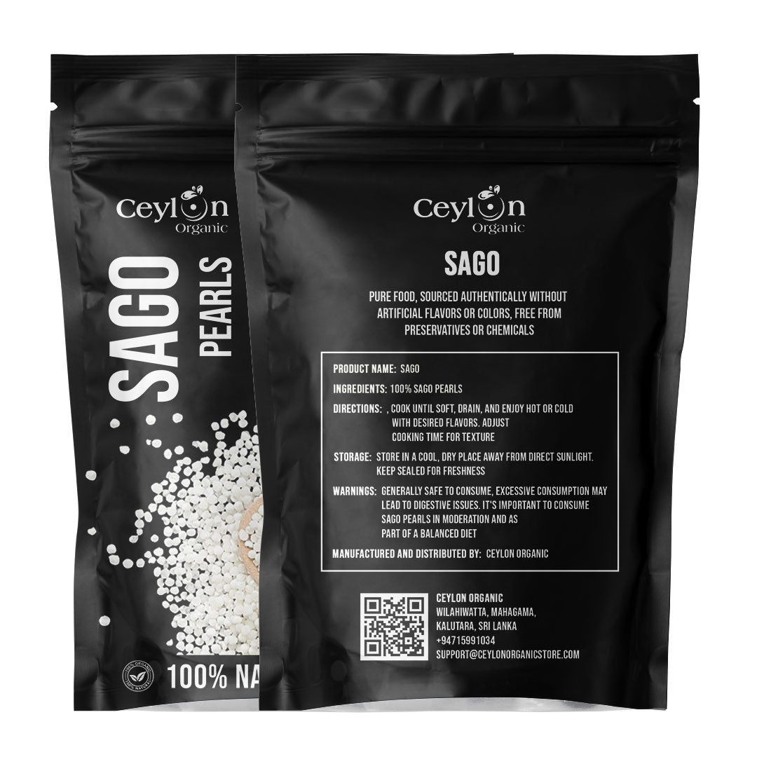 1kg+ Sago Natural pure Sri Lankan | Ceylon Organic