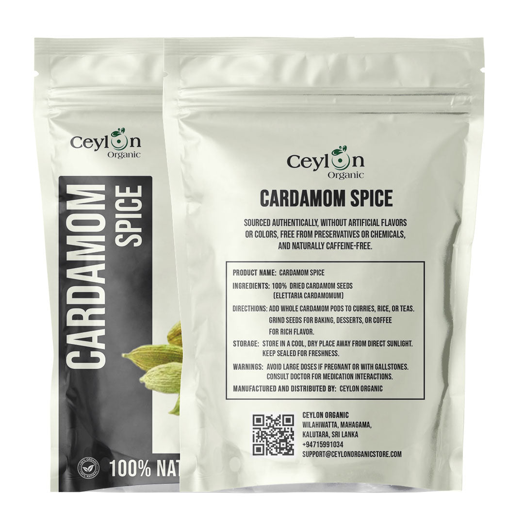 Sri Lankan Green Cardamom Spice: Pure, Potent & Culinary Grade | Ceylo ...