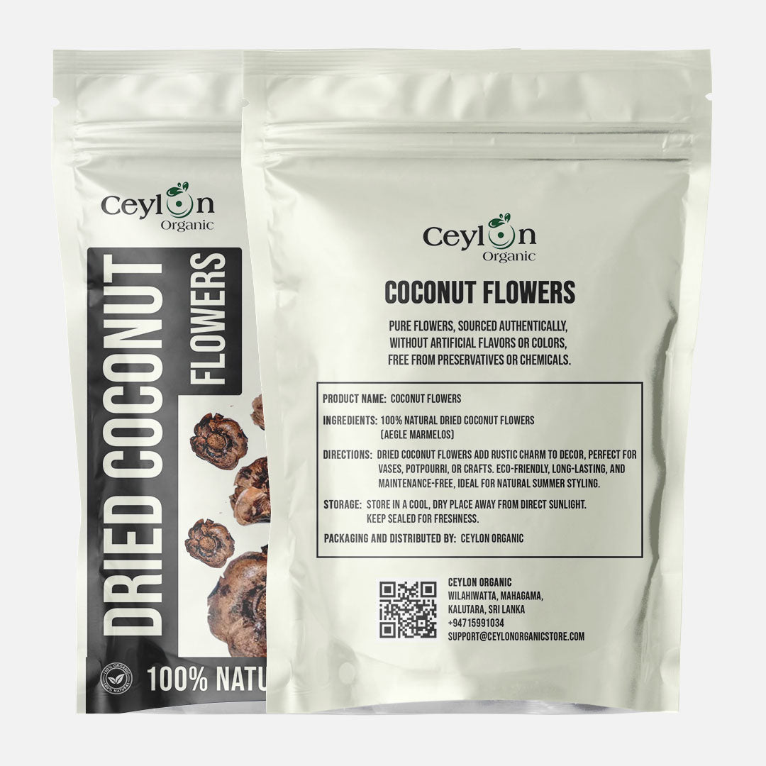 Dried Coconut flowers for your craft projects and aquarium, 100% Natur ...