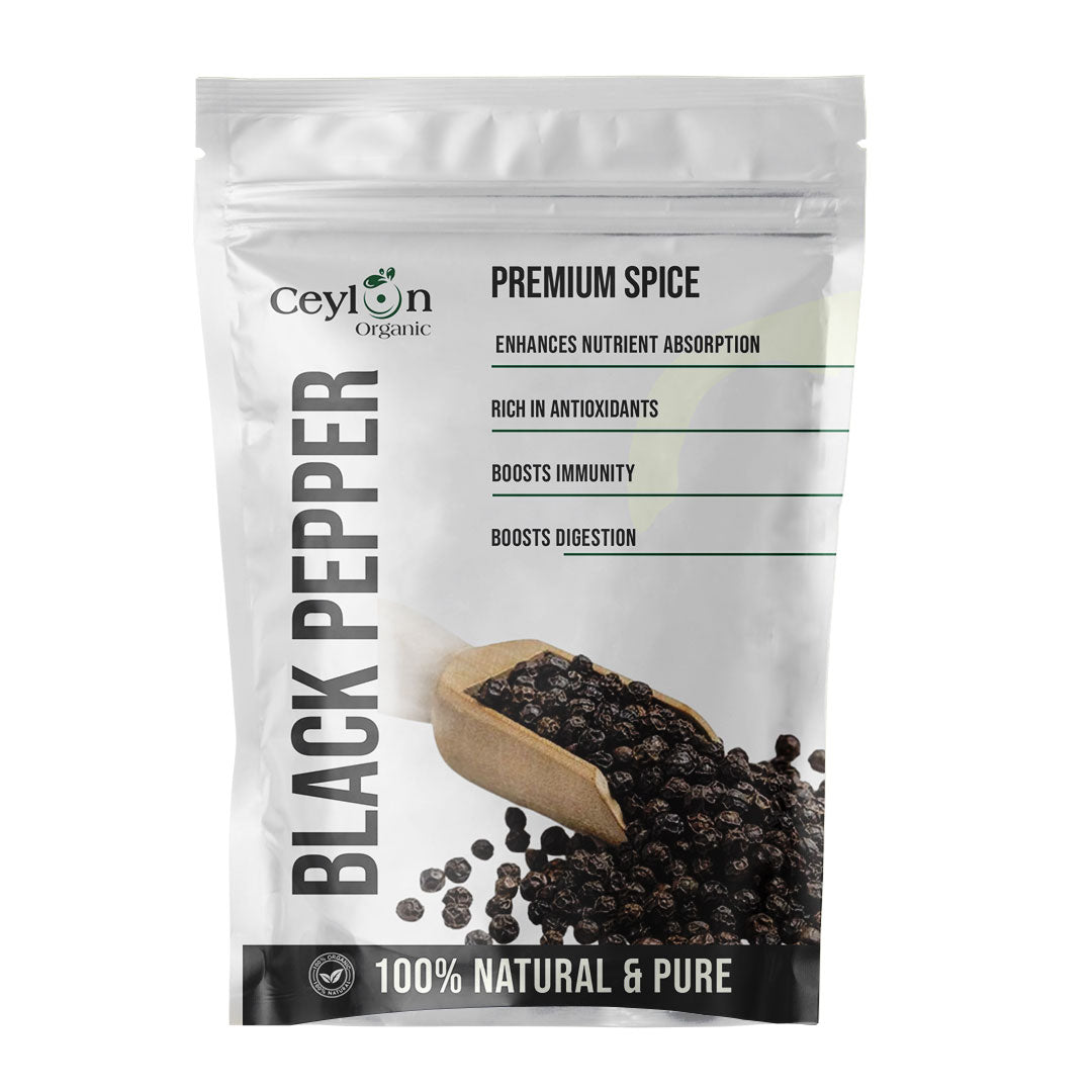 1kg+ Black Pepper Whole Peppercorns Organic Natural Pure Ceylon & Best ...