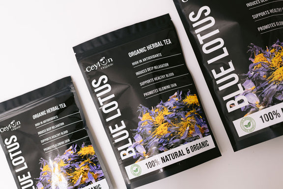 Blue Lotus Tea | Premium Natural Herbal Tea with Blue Lotus Flowers ...